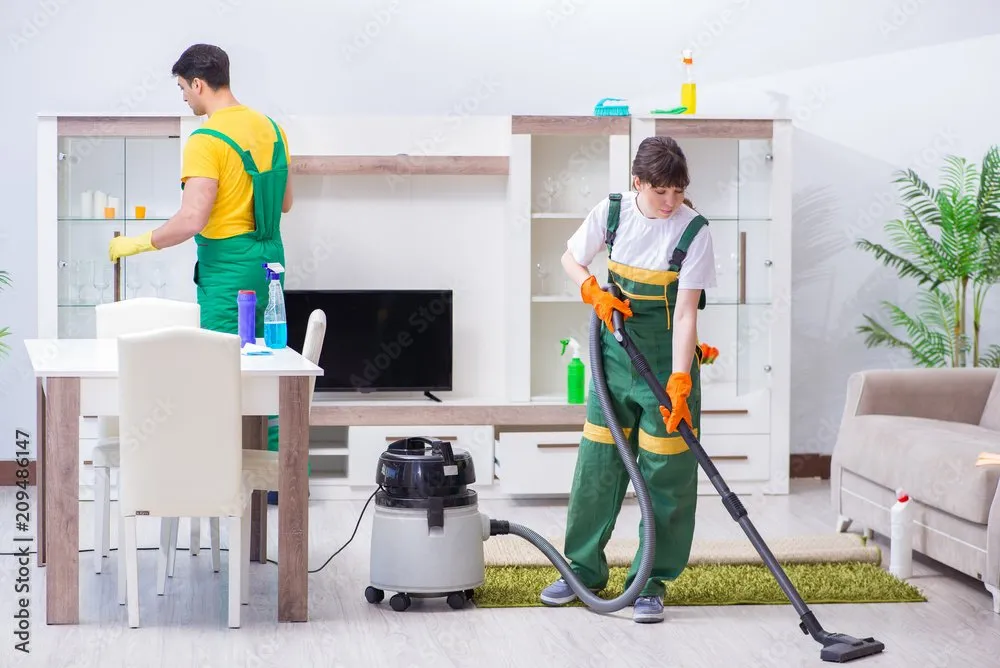 Living And Family Rooms - Professional Home Cleaning